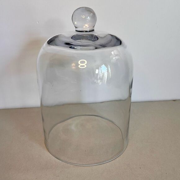 Threshold | Accents | Vintage Clear Glass Cloche Pillar Threshold Glass ...